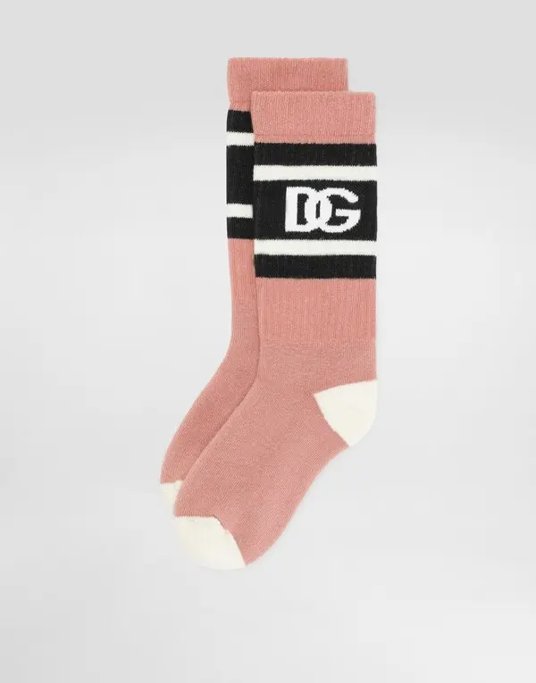 Dolce & Gabbana Cotton Socks With Logo Accessories