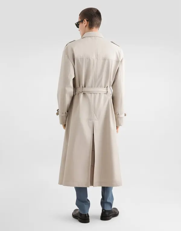 Dolce & Gabbana Double-breasted Trench Coat Coats And Jackets