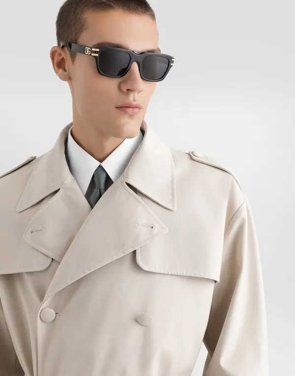 Dolce & Gabbana Double-breasted Trench Coat Coats And Jackets