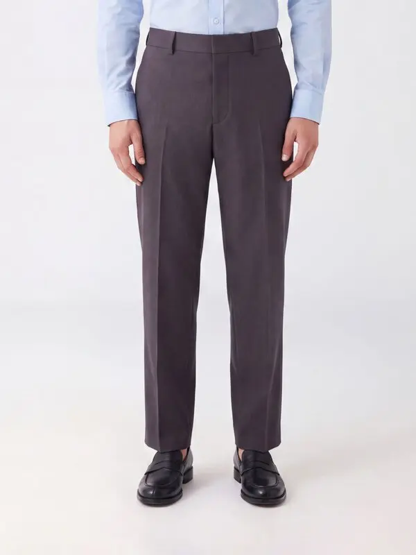 Studio Nicholson Fume Wide-leg Tailored Trousers In Pure Virgin Wool