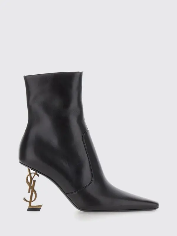 Saint Laurent Flat Ankle Boots Colour