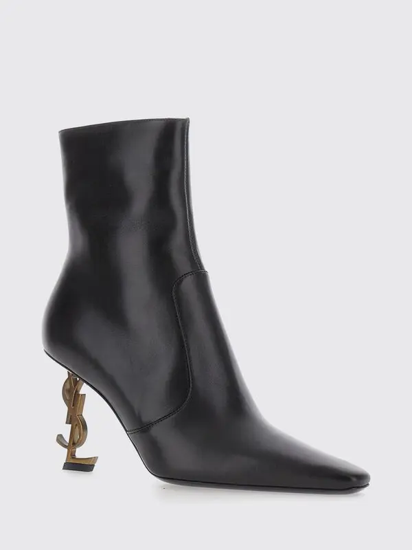 Saint Laurent Flat Ankle Boots Colour