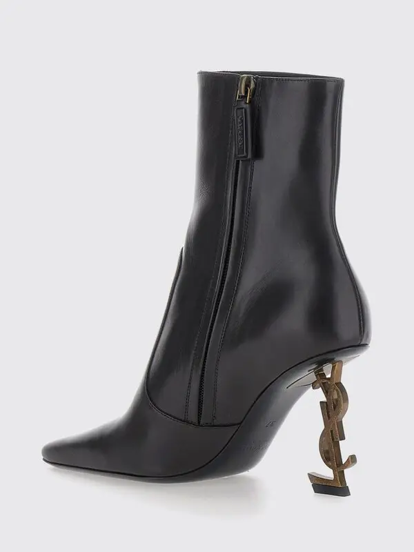 Saint Laurent Flat Ankle Boots Colour