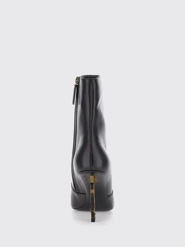 Saint Laurent Flat Ankle Boots Colour