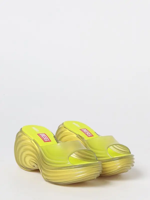 MELISSA X DIESEL Quantum Pvc Wedge Sandals With Medium Heel