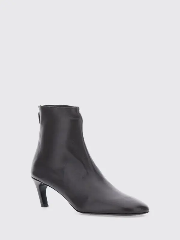TOTEME Ankle Boots With Zip Fastening - Brown