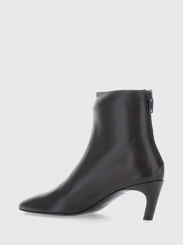 TOTEME Ankle Boots With Zip Fastening - Brown