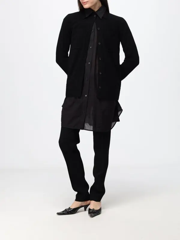 TOTEME Oversized Monogram Print Shirt
