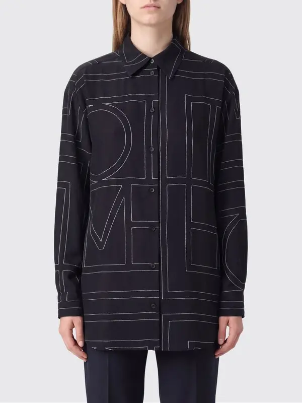 TOTEME Shirt Colour - Black