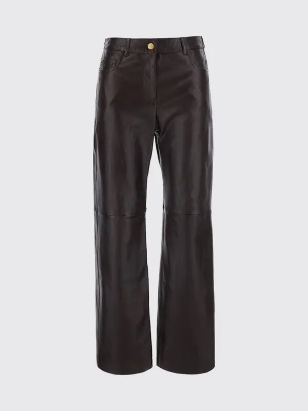 Max Mara Tailored Leather Trousers