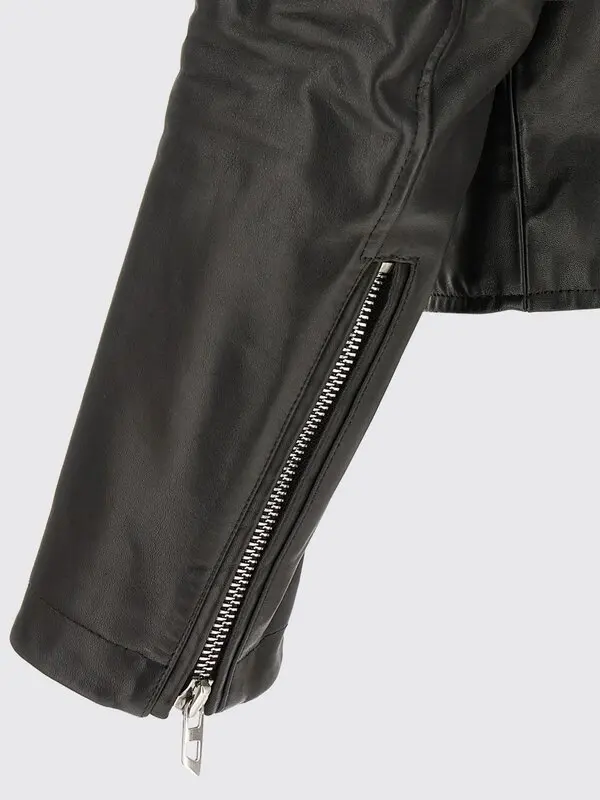 DIESEL® L-eowrd Cowhide Leather Biker Jacket