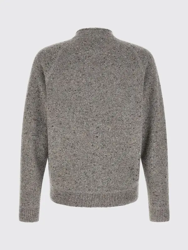 Dsquared2 Wool Blend V-neck Cardigan With Contrast Logo