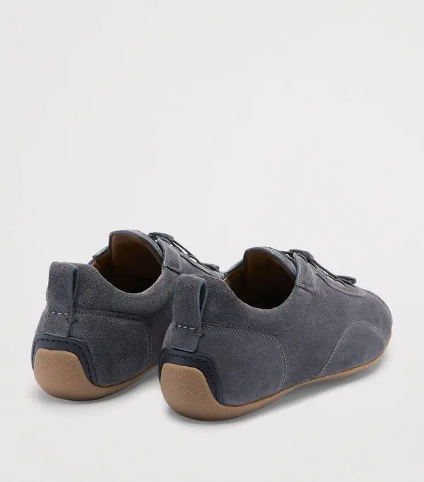 Dunhill Suede Automotive Davies Sneakers