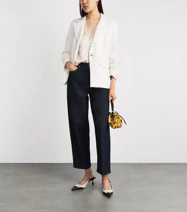 Veronica Beard Battista Single Breasted Blazer