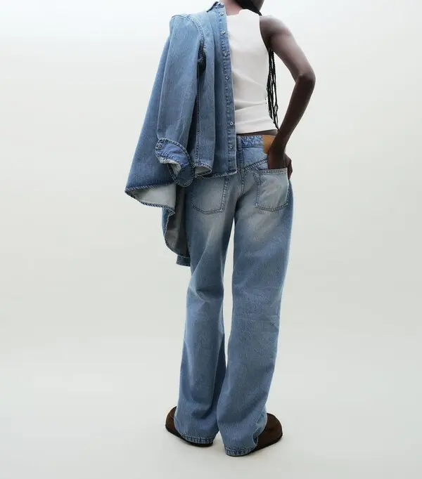 AMI Paris Mid-rise Straight Jeans