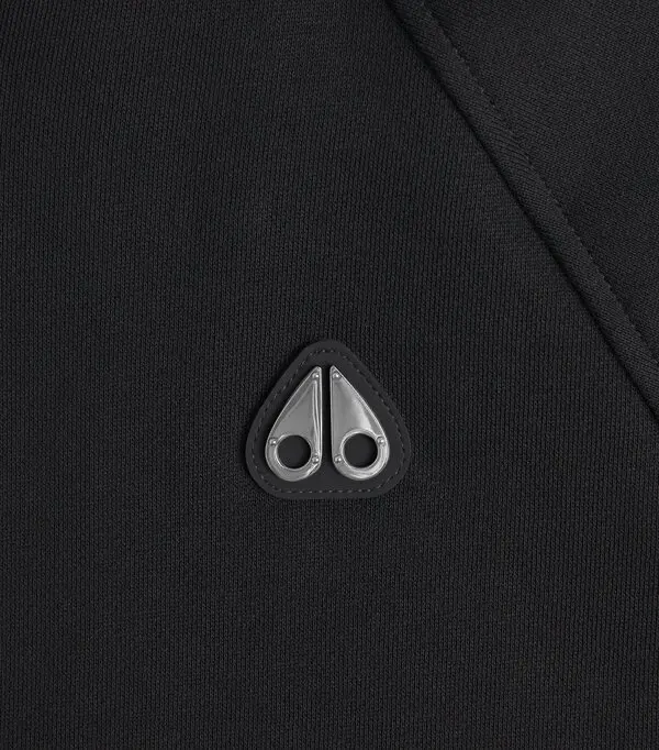 Moose Knuckles Logo Yul Zip-up Hoodie
