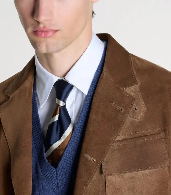 Dunhill Suede Blazer