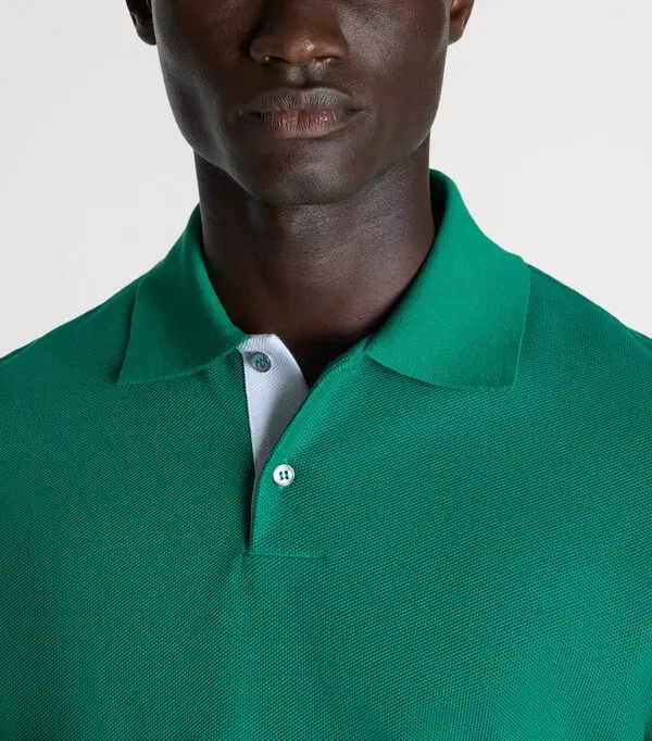 Dunhill Cotton Piqué Polo Shirt