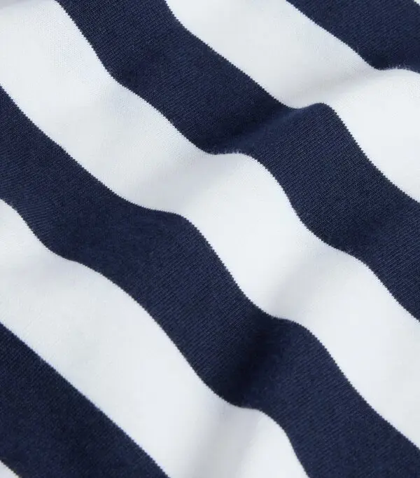 Dunhill Cotton-cashmere Stripe Polo Shirt
