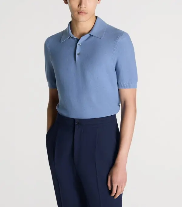 Dunhill Cotton Piqué Polo Shirt
