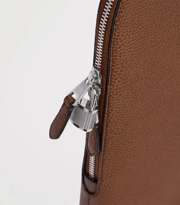 Dunhill Leather Bourdon 41 Briefcase - Brown