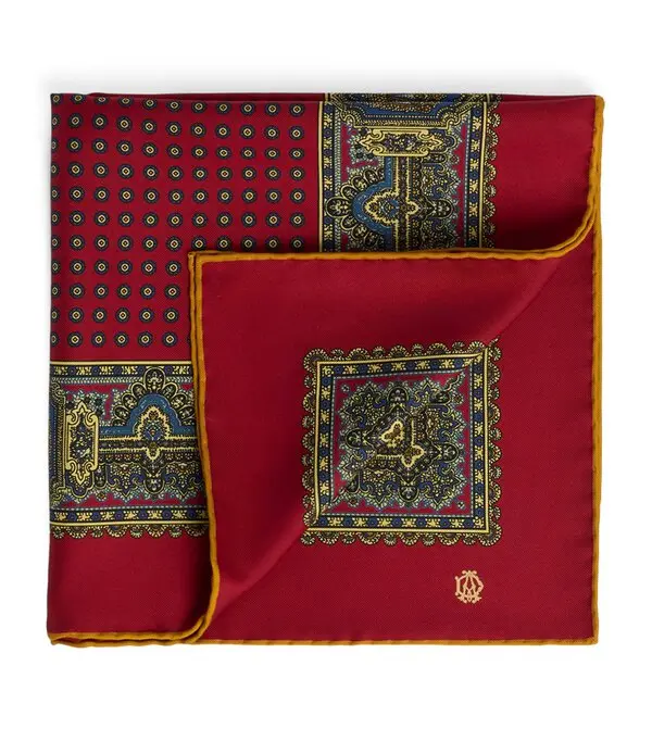 Dunhill Silk Printed Neckerchief