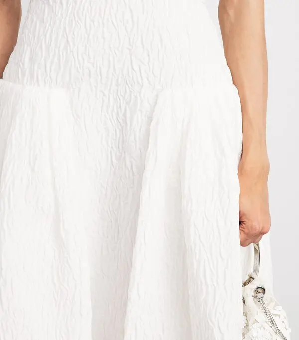 ROKSANDA Crepe Aya Midi Dress - Ivory