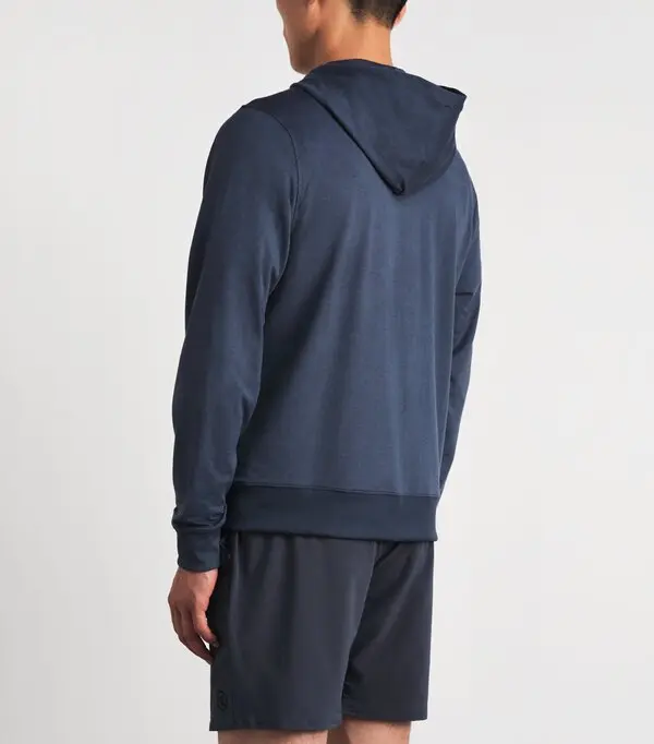 Vuori Zip-up Ponto Hoodie - Blue