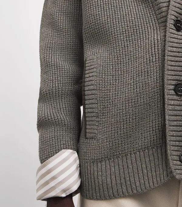 MAURIZIO BALDASSARI Virgin Wool Brenta Cardigan