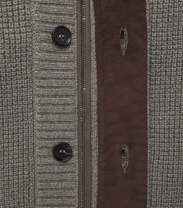MAURIZIO BALDASSARI Virgin Wool Brenta Cardigan