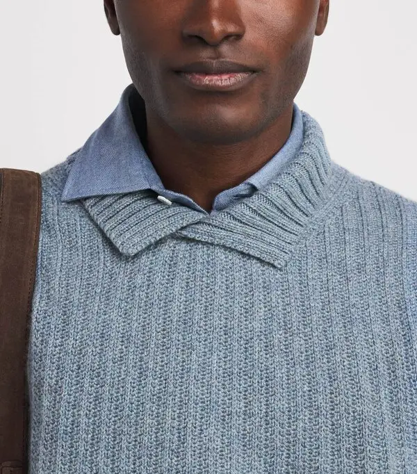 MAURIZIO BALDASSARI Cashmere High-neck Sweater
