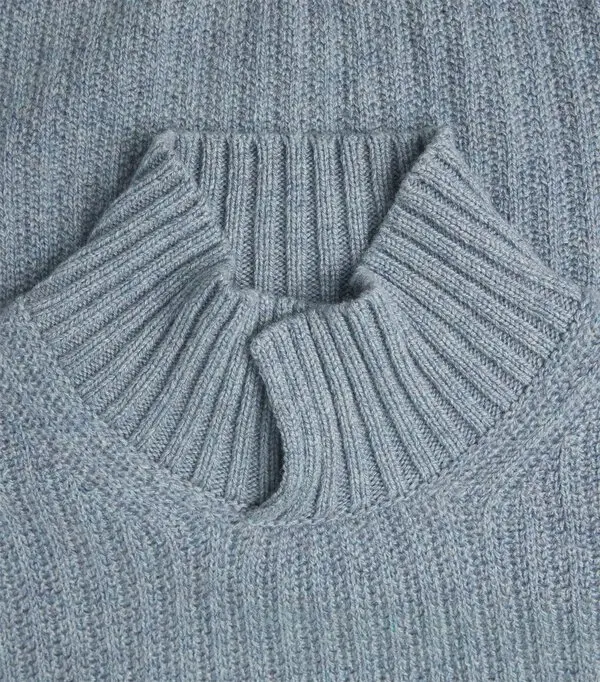 MAURIZIO BALDASSARI Cashmere High-neck Sweater