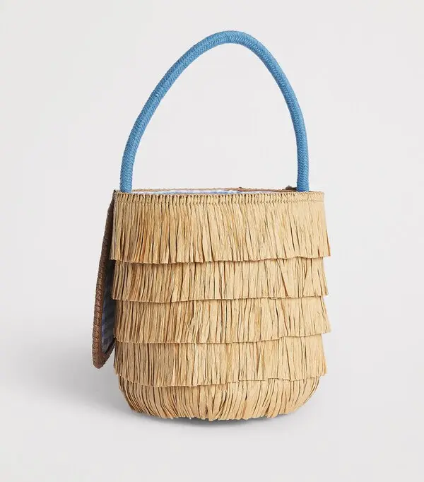 MERI MERI Raffia Puppy Bag