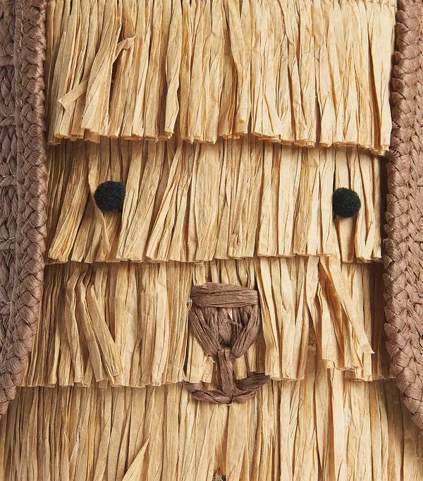 MERI MERI Raffia Puppy Bag