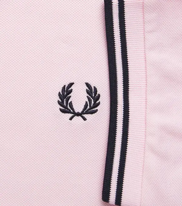 Fred Perry Cotton Twin Tipped Polo Shirt