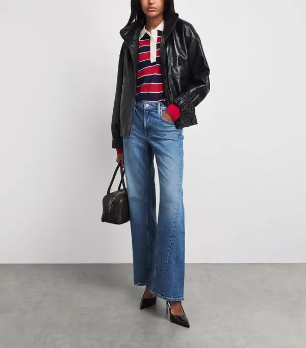 MOTHER The Bookie Twist Skimp Bootcut Jeans