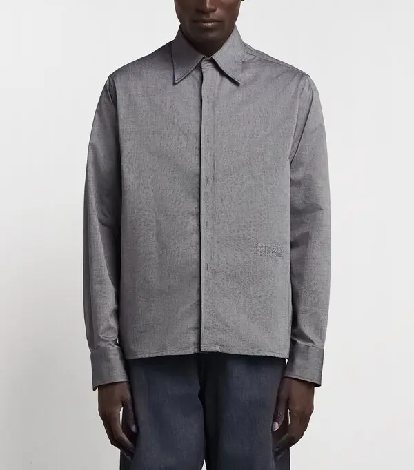 MAISON MARGIELA Cotton Concealed-placket Shirt