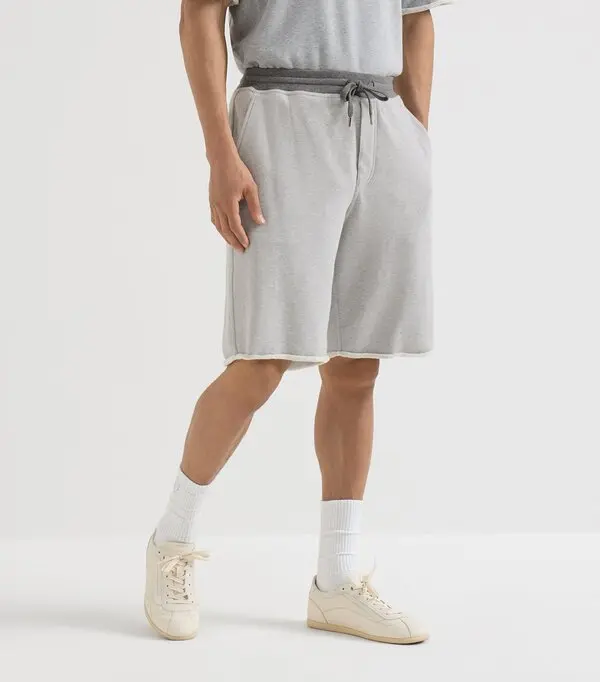 Brunello Cucinelli Cotton Track Bermuda Shorts