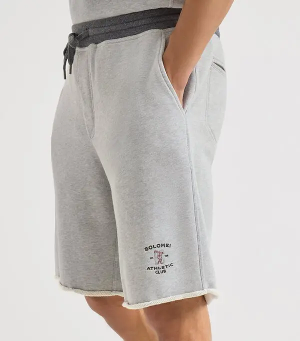 Brunello Cucinelli Cotton Track Bermuda Shorts