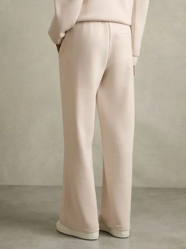 REISS Interlock Wide-leg Drawstring Joggers