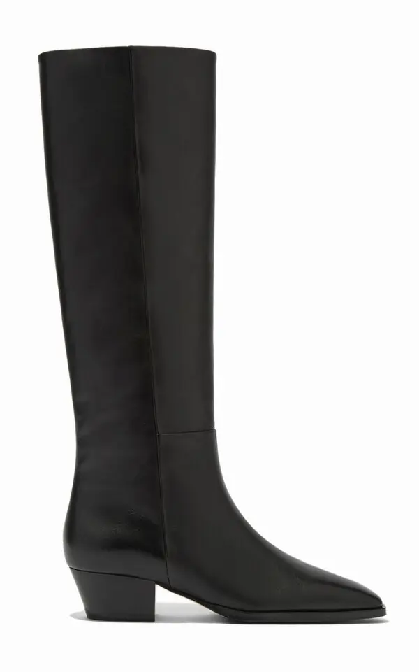 AeydĒ Medea Leather Boots - Black