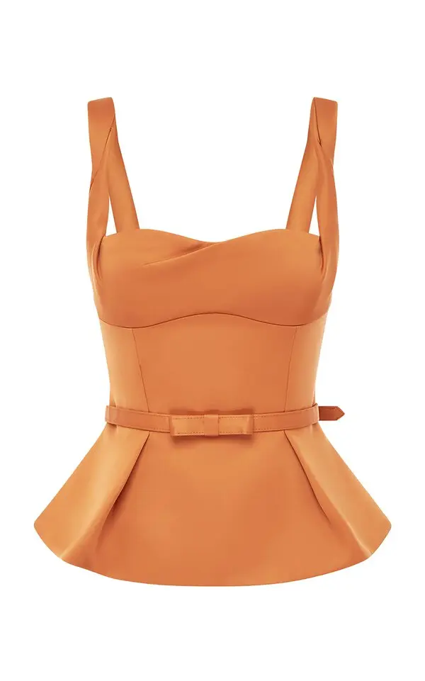 LEO LIN Georgia Peplum Top