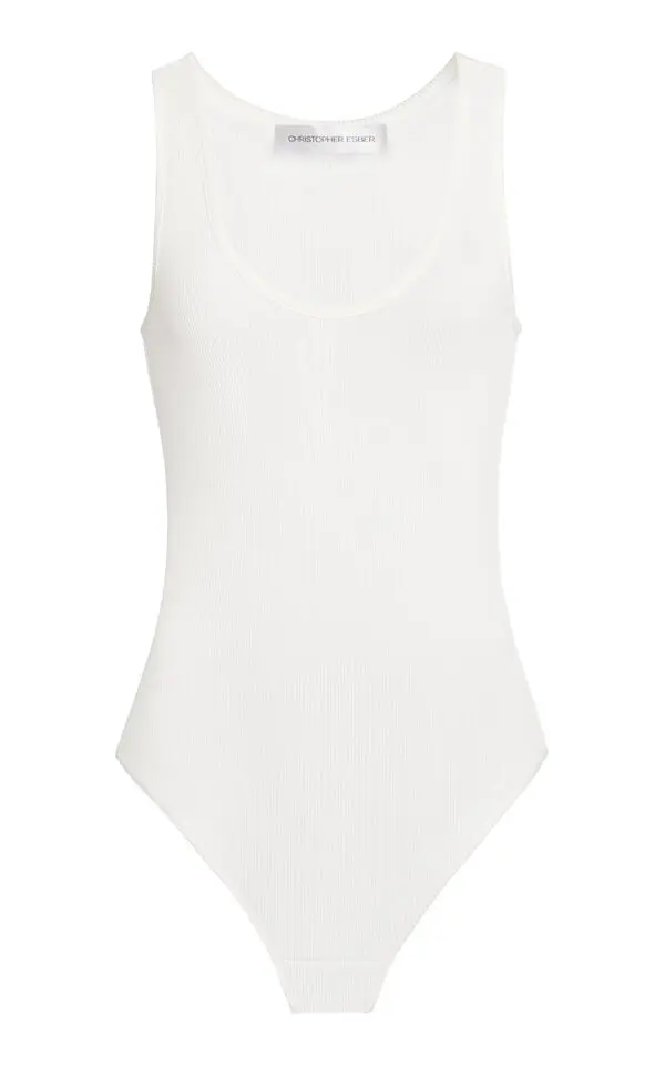 Christopher Esber Sonara Bodysuit - Ivory