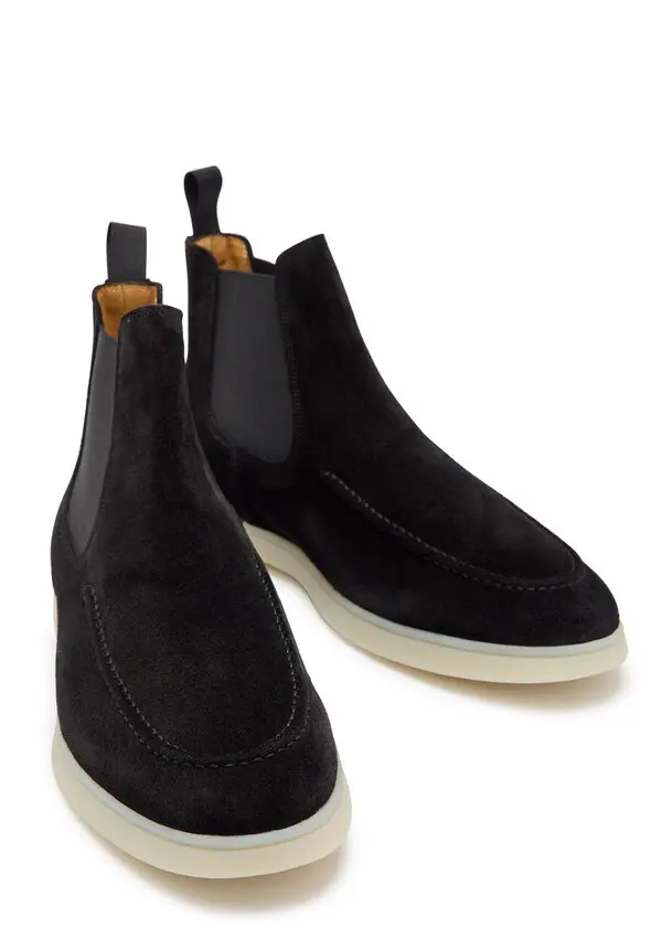 AURELIEN City Suede Chelsea Boots