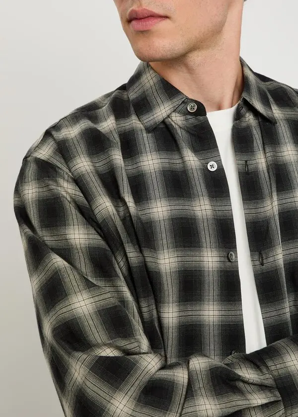 SSSTEIN Checked Woven Shirt
