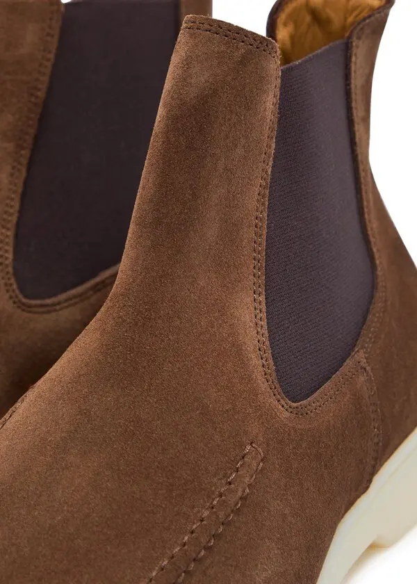 AURELIEN City Suede Chelsea Boots