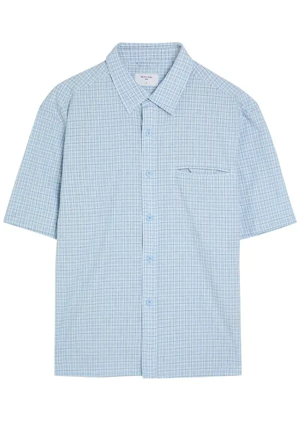 PERCIVAL Checked Cotton Shirt