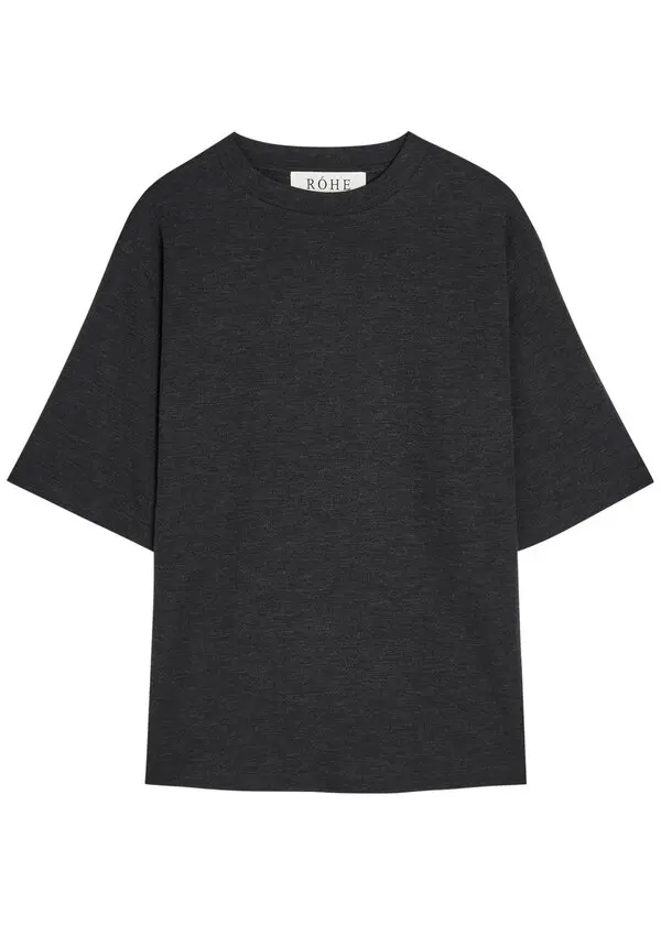 RÓHE Oversized Merino Wool T-shirt