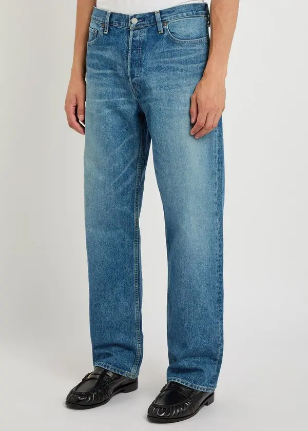 SSSTEIN Relaxed Straight-leg Jeans
