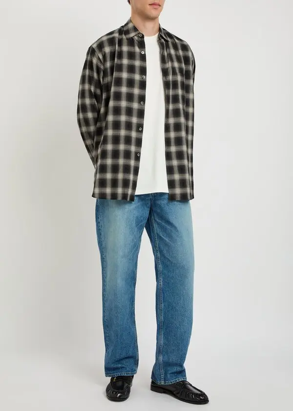 SSSTEIN Relaxed Straight-leg Jeans